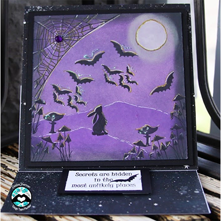 "Gone Batty" Easel Card Video Tutorial – Del Bello's Designs