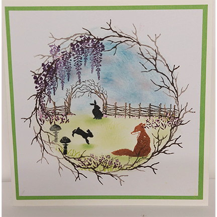 "A Spring Scene" Video Tutorial – Del Bello's Designs