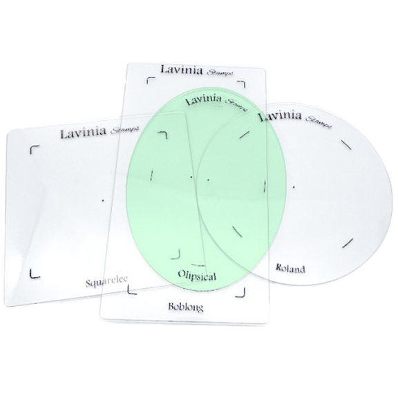 Acrylic Stamping Board, Olipsical Size by Lavinia Stamps – Del Bello's ...