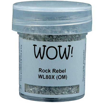 Rock Rebel Embossing Powder by WOW! – Del Bello's Designs