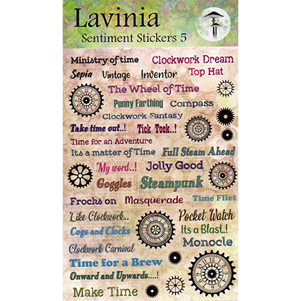 Journaling Stickers, Sentiments 5 by Lavinia Stamps – Del Bello's Designs
