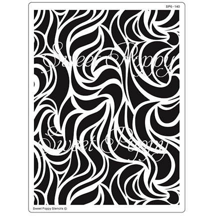 Harmony Backplate Stencil by Sweet Poppy Stencils – Del Bello's Designs